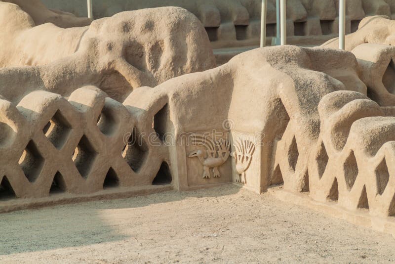 Ruinas De Chan Chan, Trujillo, Perú Imagen de archivo - Imagen de ...