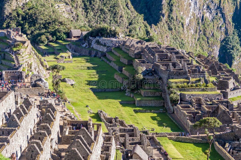 Ruinas de Machu Picchu imagen editorial. Imagen de antiguo - 131772955