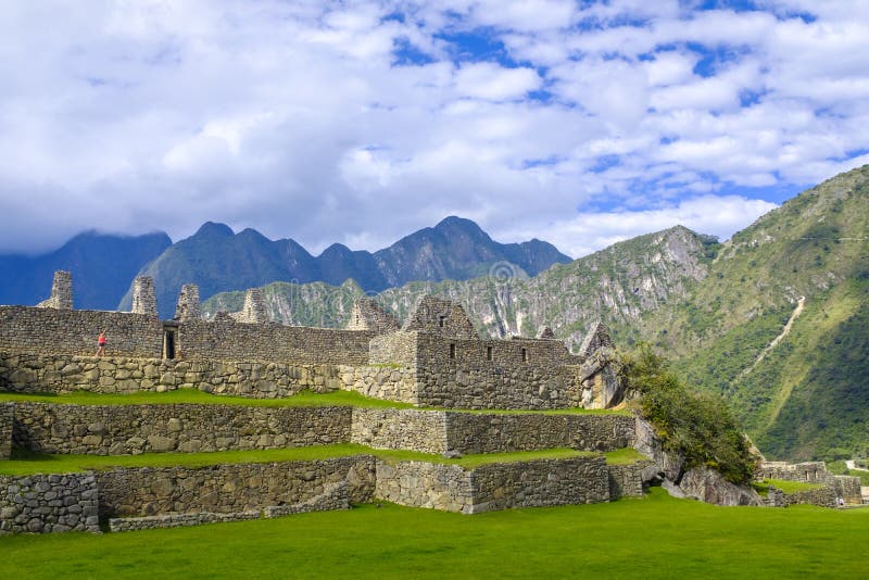 Ruinas Famosas De Machu Picchu Imagen editorial - Imagen de viaje ...