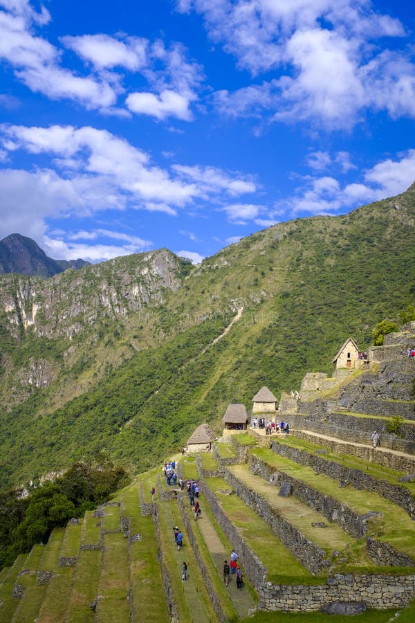 Ruinas Famosas De Machu Picchu Foto editorial - Imagen de famoso, ruina ...