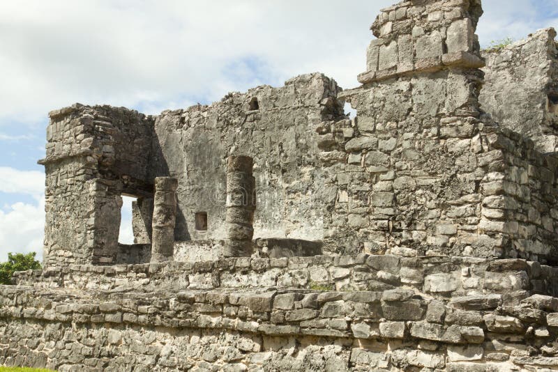 Ruinas mayas. imagen de archivo. Imagen de maya, cultura - 22307613