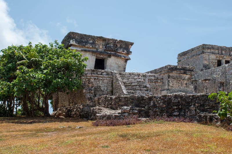 Ruinas mayas imagen de archivo. Imagen de mexicano, recorrido - 43915173