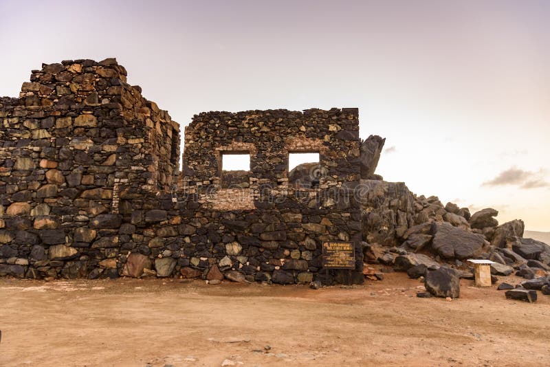Ruin of a gold mill stock photo. Image of island, travel - 191050628