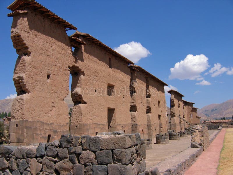 Vieille Forteresse De Ruine D'Inca Photo stock - Image du ville ...