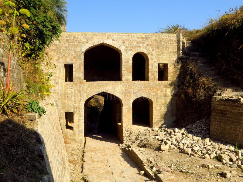 Ruined ancient fort stock photo. Image of ancient, asia - 49529304