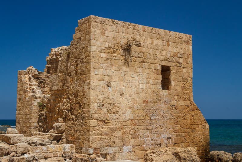 Old City Of Tyre, South Lebanon Stock Photo - Image of carcassonne ...