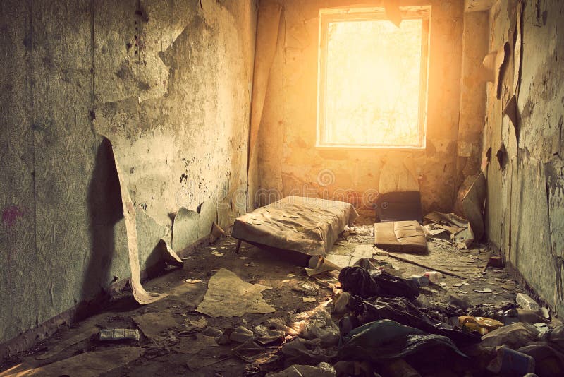Ruined room stock image. Image of floor, house, demolished - 56623329