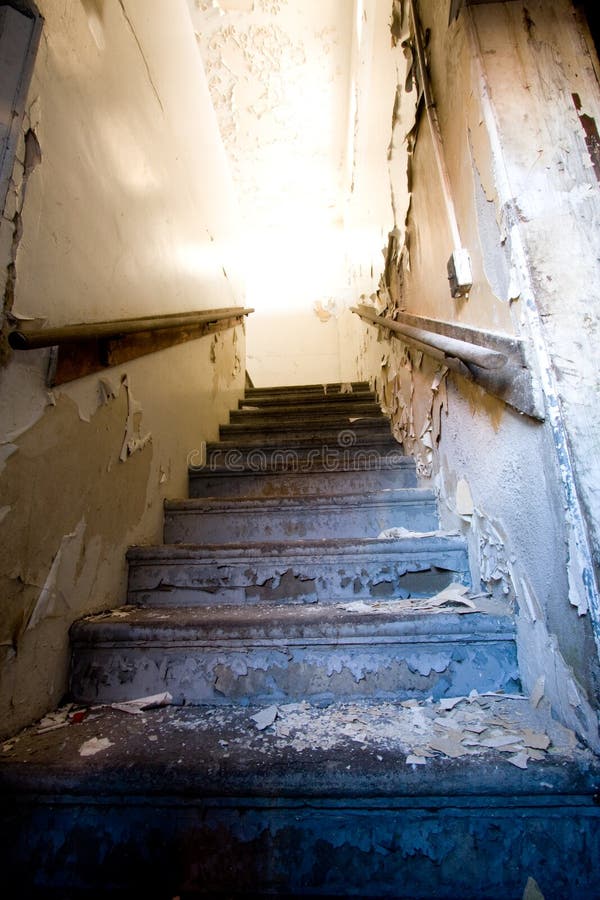 Ruined Staircase stock image. Image of industrial, decrepit - 13202793