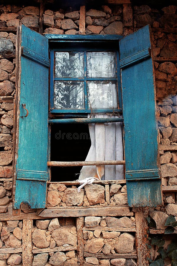 Ruined Windows of an Old Building - Image Stock Image - Image of dirty ...