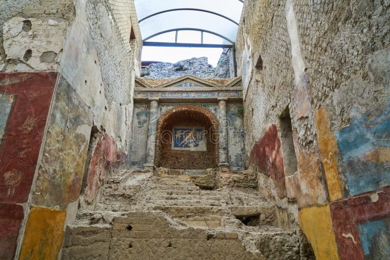 Ruinen Von Pompeji, Italien Stockbild - Bild von innere, ausbruch: 74409575