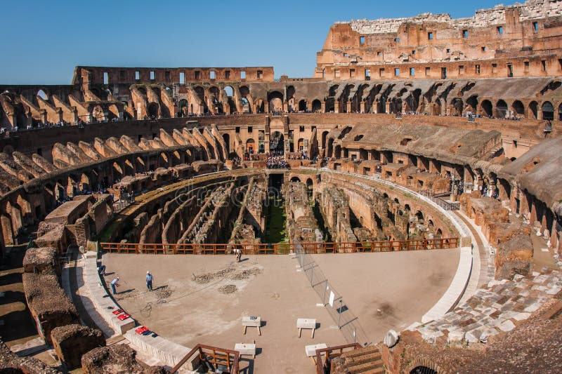 Ruines of Colloseum editorial stock image. Image of colloseum - 57537299