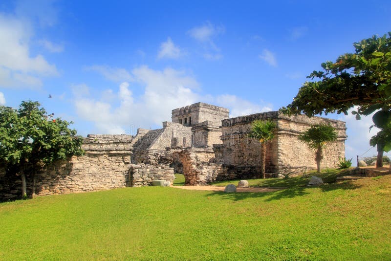 Ruines Maya Du Mexique Quintana Roo Tulum Photo stock - Image du empire ...