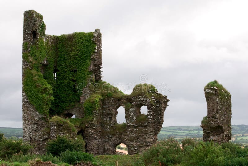Ruins stock image. Image of window, stone, ruins, wall - 6163697
