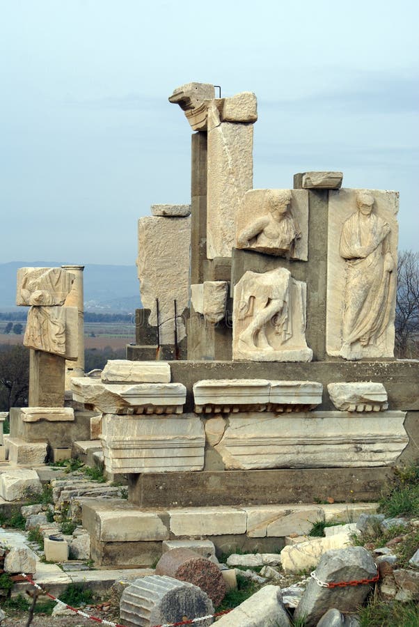 Ruins of Cleopatra House, Delos, Greece Stock Image - Image of ...