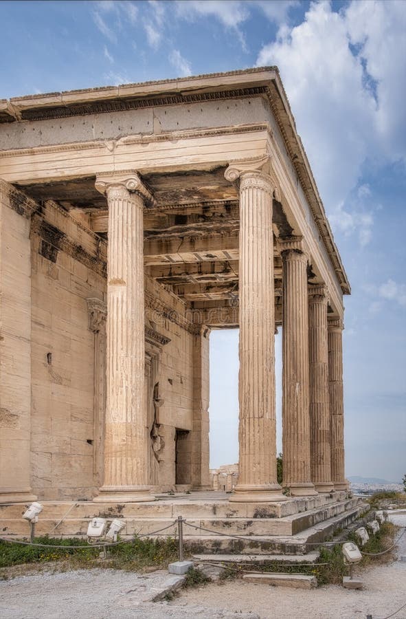 Ruins at the Acropolis stock photo. Image of temple - 172978582