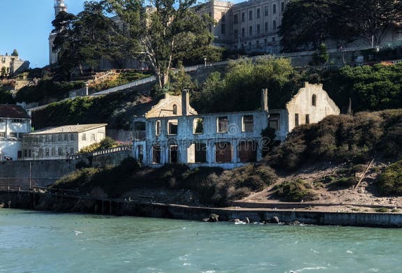 The Ruins of Alcatraz Island Stock Image - Image of ruins, river: 228306067
