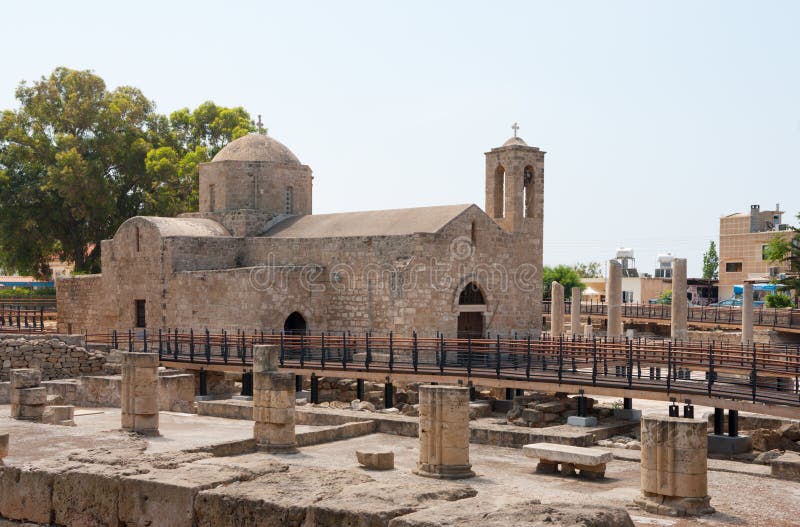 And the Ruins of an Ancient Church Stock Image - Image of landmark ...