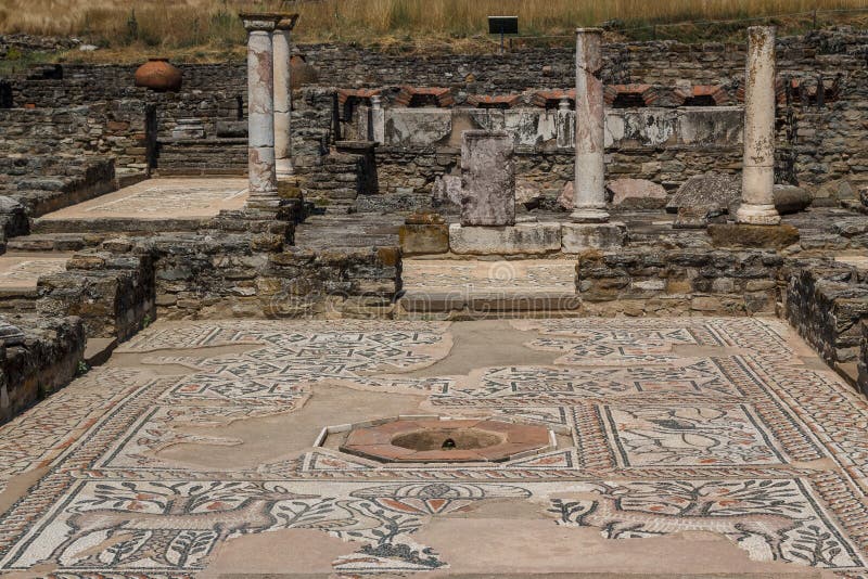 Ruins of the Ancient City, Stobi Stock Photo - Image of digging, column ...