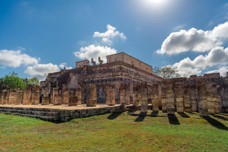Ruins of the Ancient Mayan Civilization in Chichen Itza. Mexico Stock ...