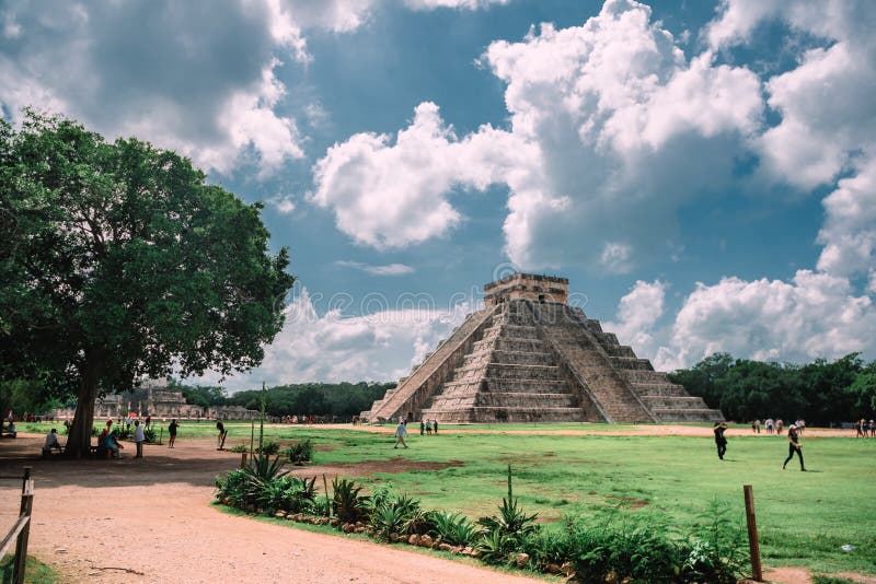 Ruins of the Ancient Mayan Civilization in Chichen Itza. Mexico ...