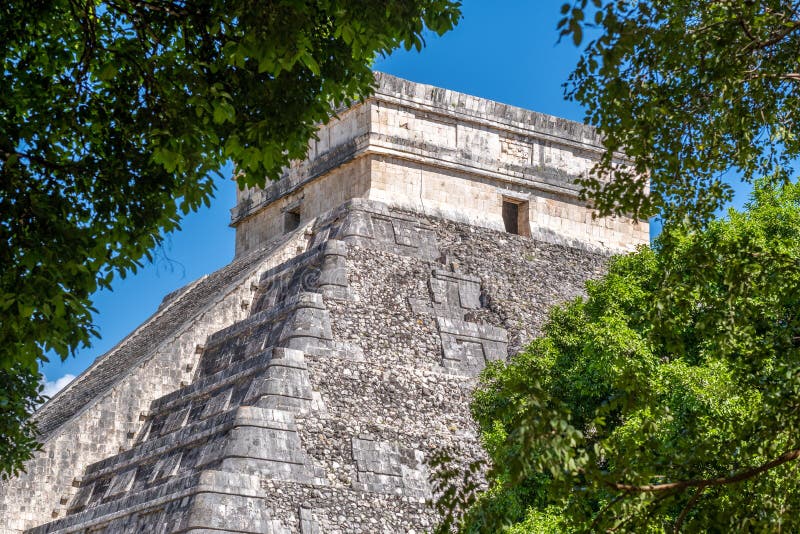 Ruins of the Ancient Mayan Civilization in Chichen Itza, Mexico Stock ...