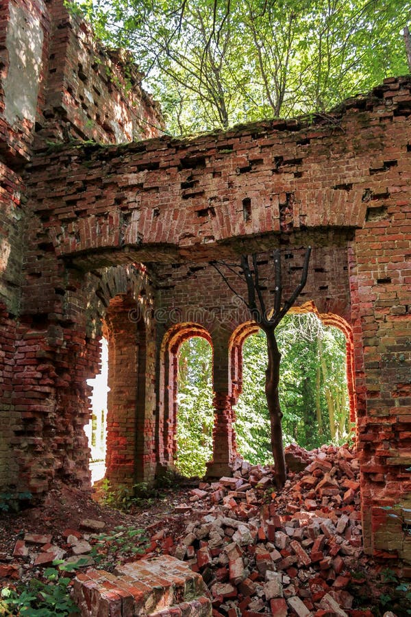 The Crumbling Walls of the Old Building. Stock Photo - Image of wonder ...