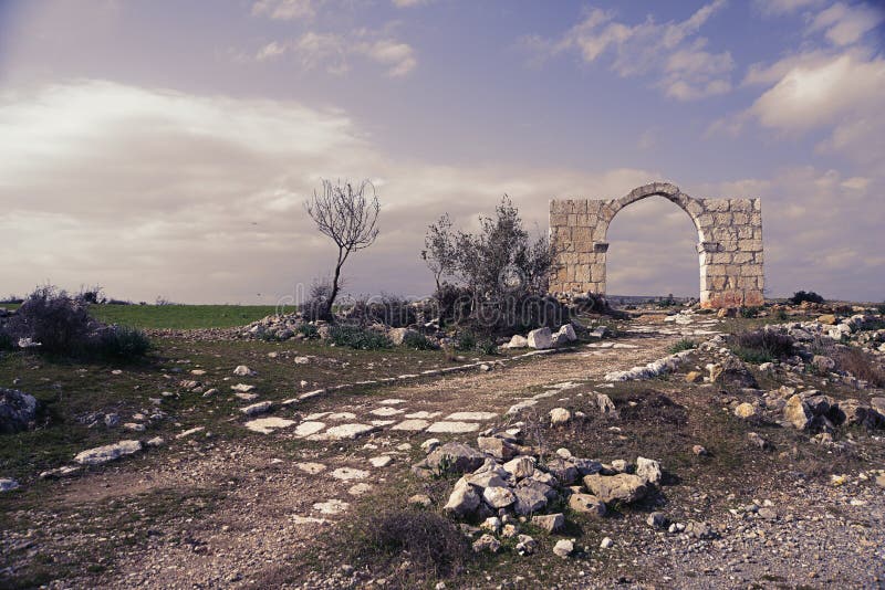 Roman Road in Tarsus, Turkey Stock Image - Image of travel, culture ...