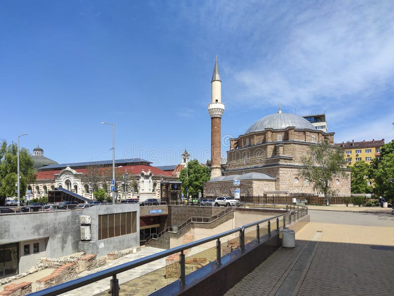 Ruins of Ancient Serdica at the Center of City Sofia Editorial Stock ...