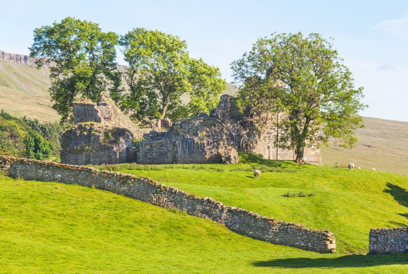 Ancient Ruins - Yorkshire - England Stock Photo - Image of historic ...