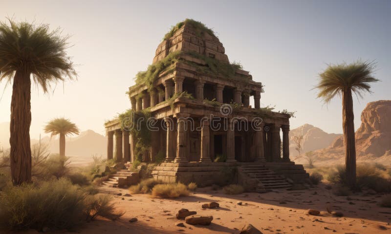 Ruins of Ancient Temple Abstract Mystery Fantasy Antique Building ... Ruins of Ancient Temple Abstract Mystery Fantasy Antique Building ...