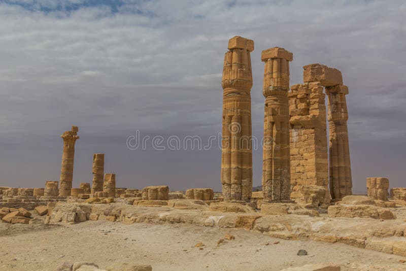Ruins of the Ancient Temple Soleb, Sud Stock Image - Image of sudan ...