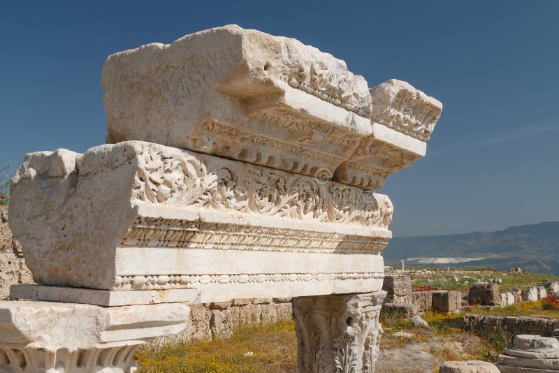 Ruins of the Ancient Town Laodicea on the Lycus Stock Photo - Image of ...