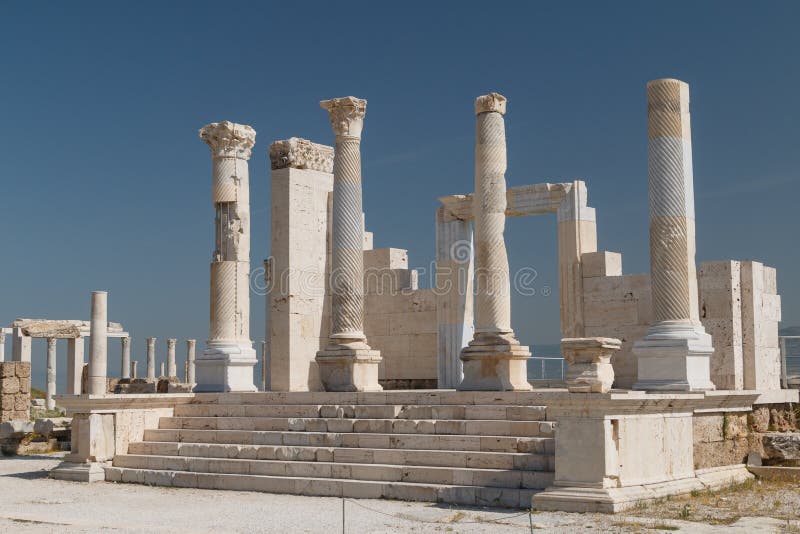 Ruins of the Ancient Town Laodicea on the Lycus Stock Photo - Image of ...