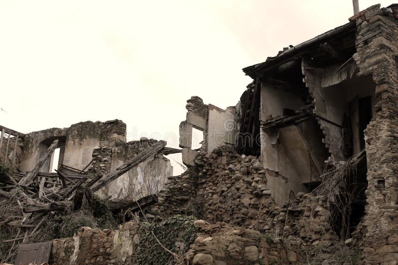 Ruins Architecture Photo Detail Stock Image - Image of tear, building ...