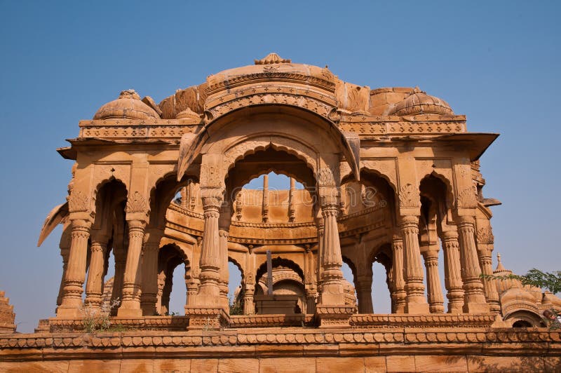 Jaisalmer, the Magnificent Golden City, Rajasthan Stock Photo - Image ...
