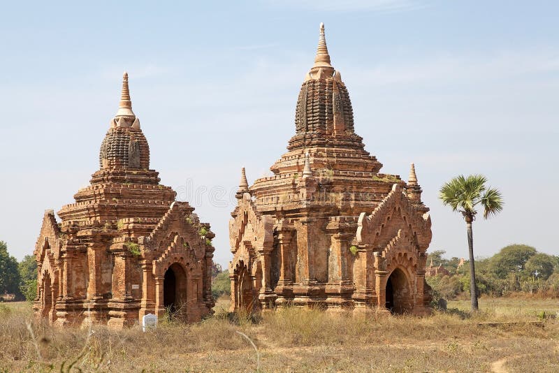 Ruins of Bagan, Myanmar stock photo. Image of ancient - 58065250