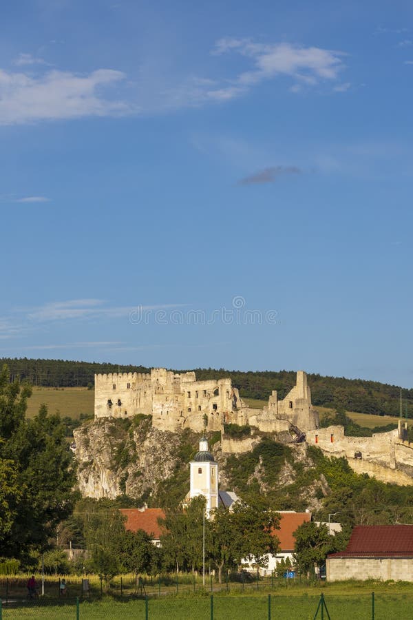 Ruins of Beckov Castle, Slovakia Stock Image - Image of beckov, gothic ...
