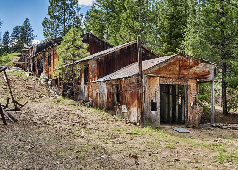 Ruins of the Blue Ridge Mine Stock Image - Image of national, help ...