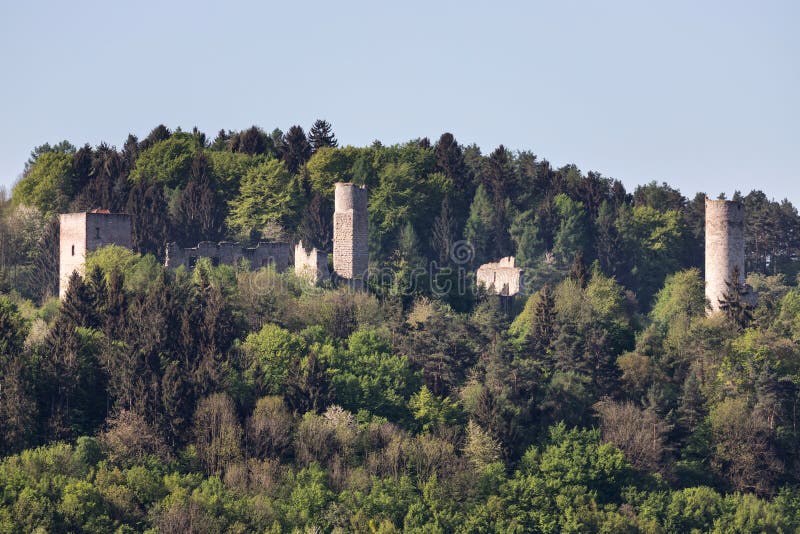 The Ruins of the Brandenburg Castle Stock Photo - Image of germany ...