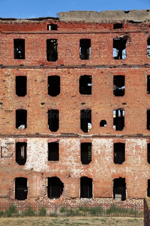 Ruins of brick building. stock image. Image of ruin, abandoned - 21731253