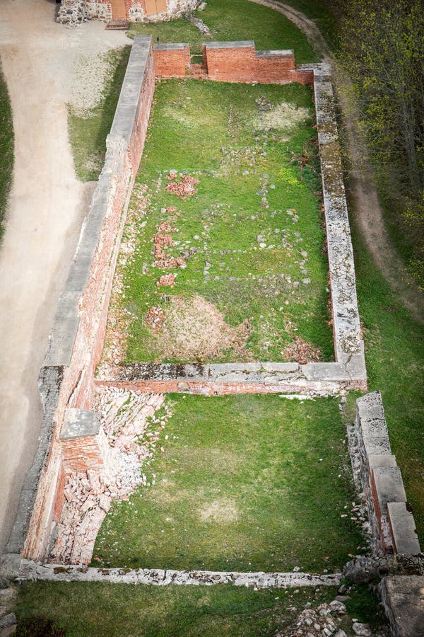 Ruins of a Building. the Foundations, History and Environment of a ...