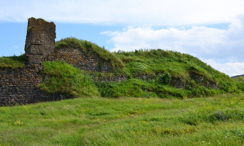 Ruins of Building Inside Lori Berd Fortress in Lori, Armenia Stock ...