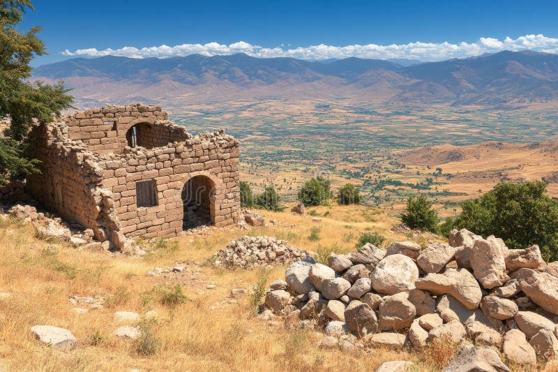 Ruins of Building Structures in a War Zone or Aftermath of a Natural ...