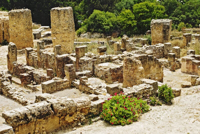 The Ruins of Carthage, Tunisia Stock Image - Image of carthage ...
