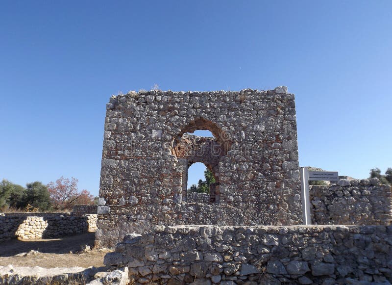 Bechin in Milas Turkey stock photo. Image of palace, landmark - 45252998