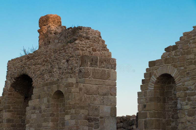 The Ruins of City from the Time of the Roman Empire. Ancient City Ruins ...