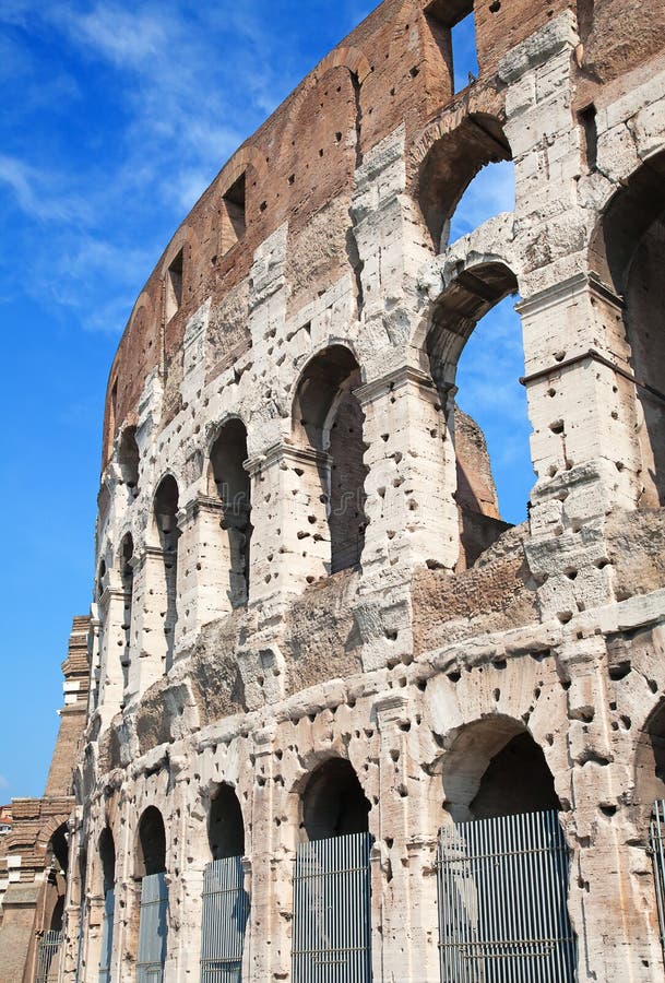 Ruins of the colloseum stock photo. Image of amphitheatre - 19860060