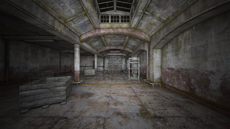 Ruins stock illustration. Illustration of ruins, room - 120010308