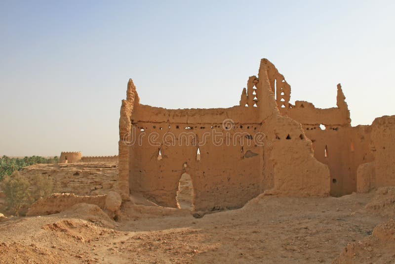 Ruins of Old Diriyah - Saudi Arabia Stock Photo - Image of capital ...