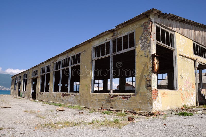 Ruins of factory stock photo. Image of desolation, construction - 14559678